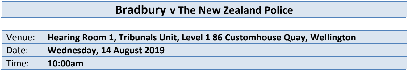 Bradbury Vs NZ Police 'secret Trials' Case Begins This Week - Open ...
