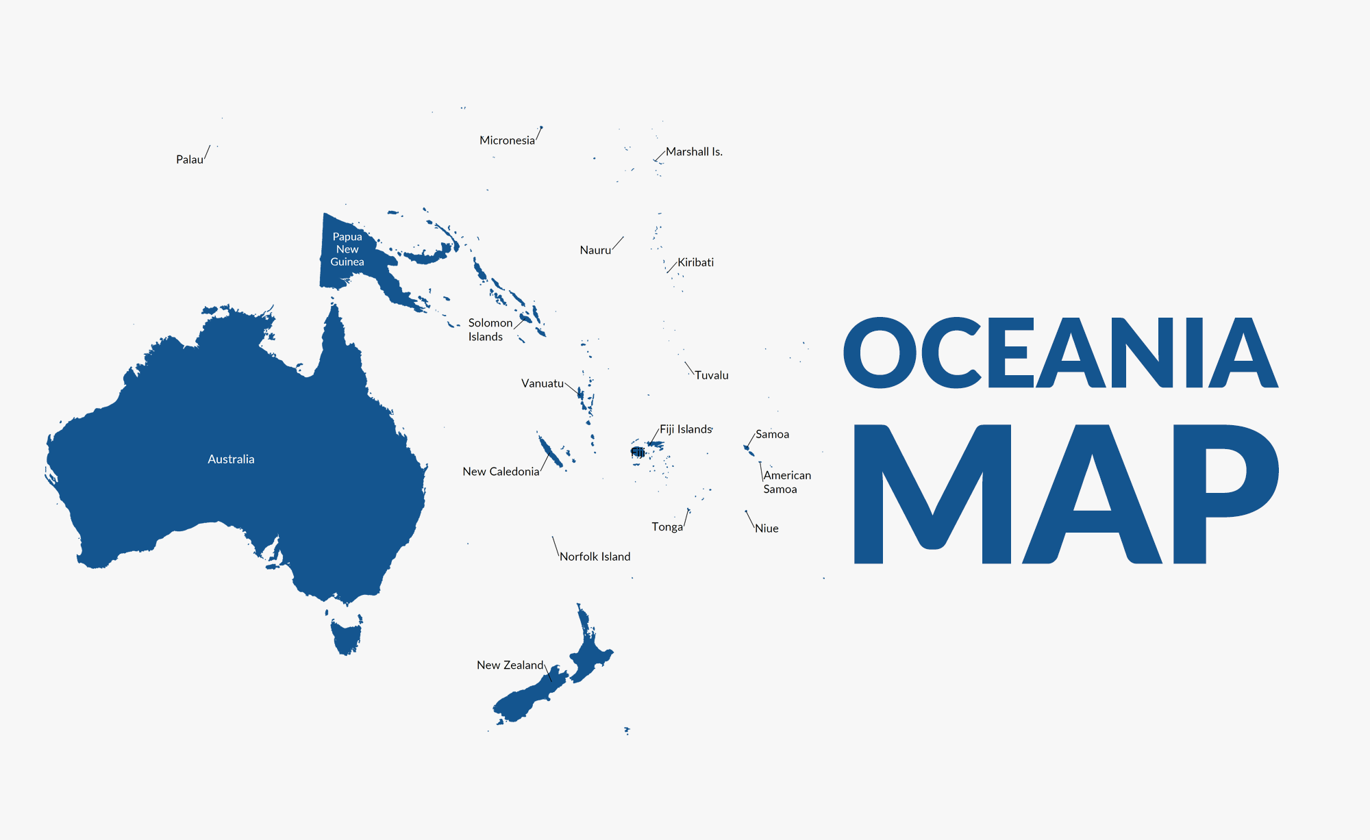 The Commonalities Of Countries In Oceania Are They Very Specific