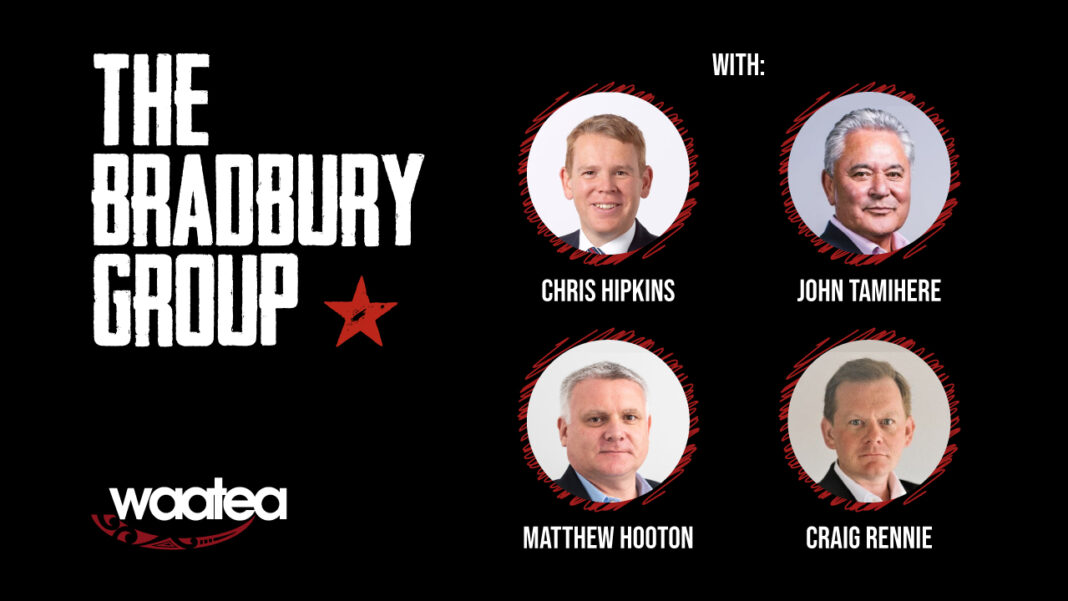 The Bradbury Group Pre-Budget Special with Chris Hipkins, Matthew Hooton, John Tamihere & Craig ...