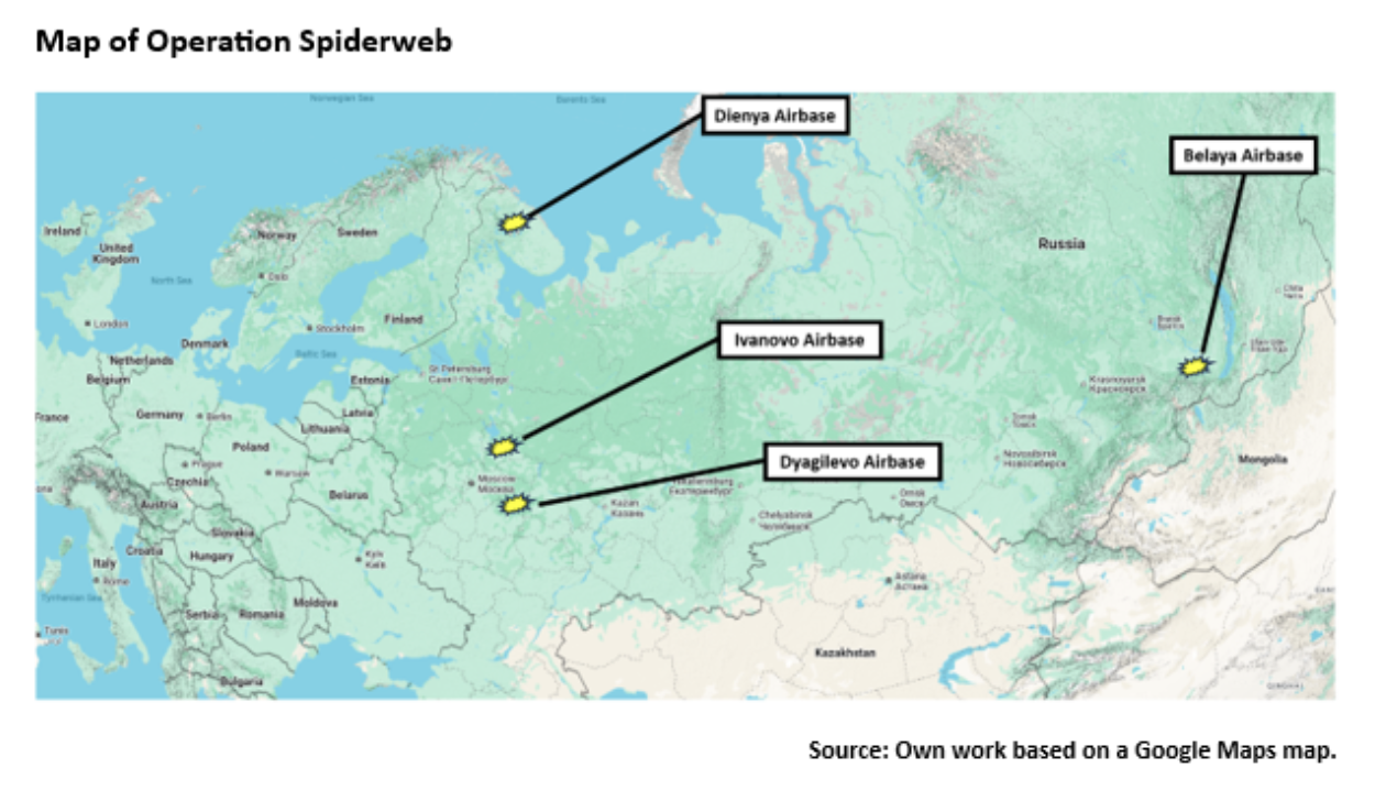 BEN MORGAN: Russia caught in a Ukrainian Spiderweb | The Daily Blog