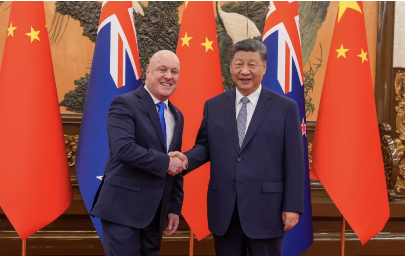 Luxon humiliatingly bows to Xi because Farming interests forced him to ...