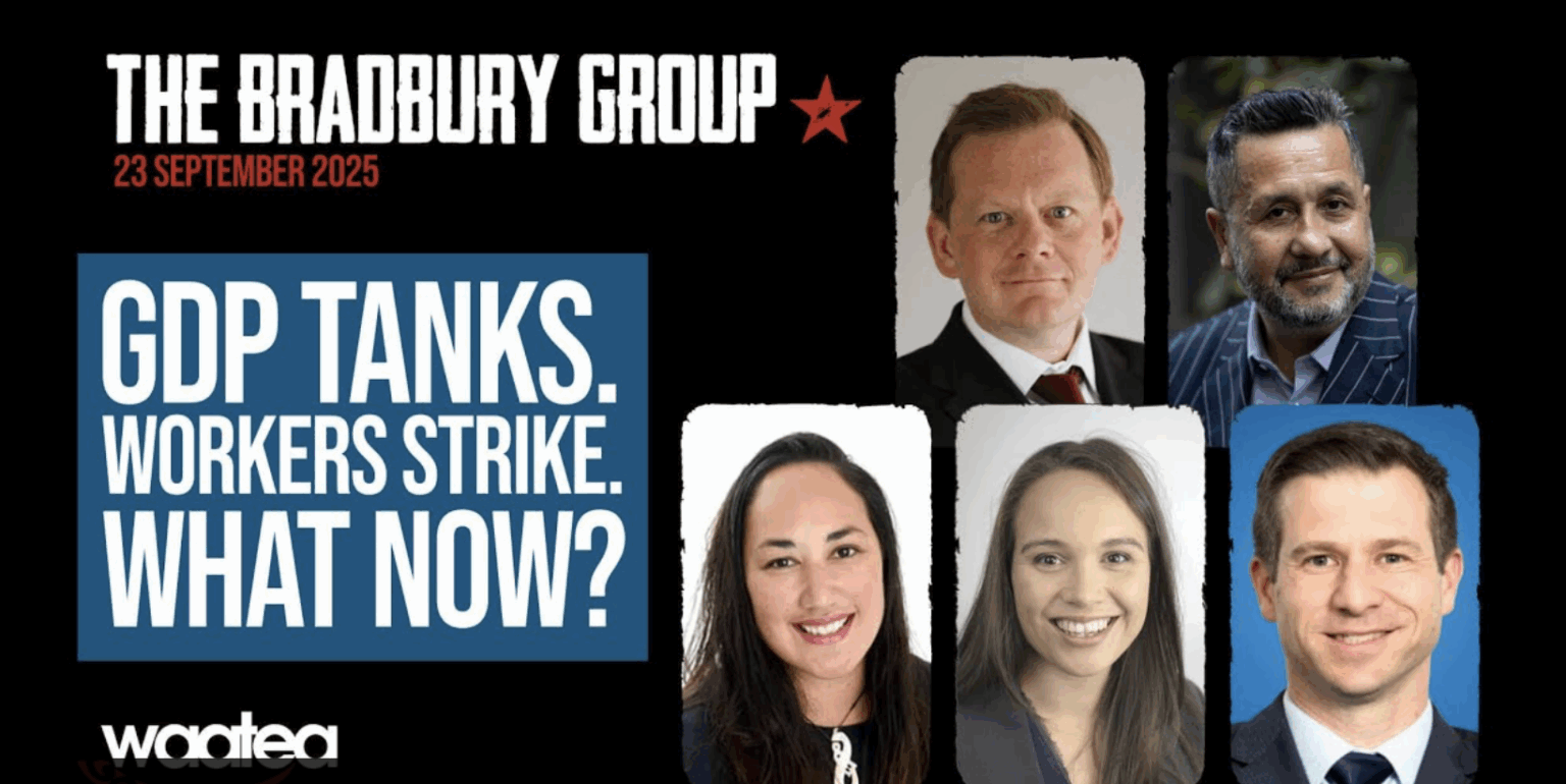 The Bradbury Group with NZCTU Economist Craig Renney + National Party ...