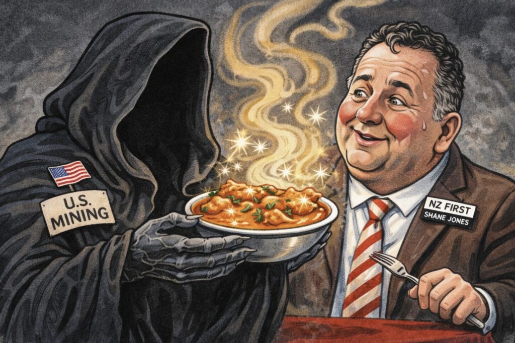 Why trust Matua Shane Jones meeting Trump’s Mining Nazgul? – The Daily Blog